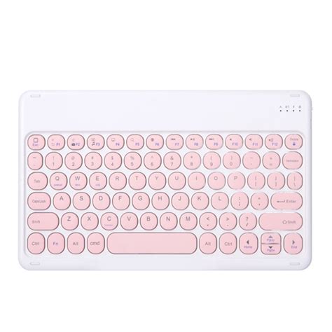 X3 10 Inch Universal Tablet Round Keycap Wireless Bluetooth Keyboard Buy Online At Best Price