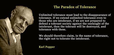 Paradox Of Tolerance By Chris Liss