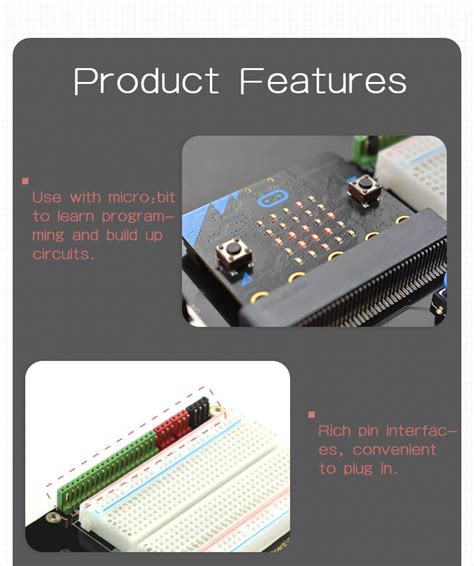 Micro Bit Breadboard Shield For Learning Programming Dfrobot