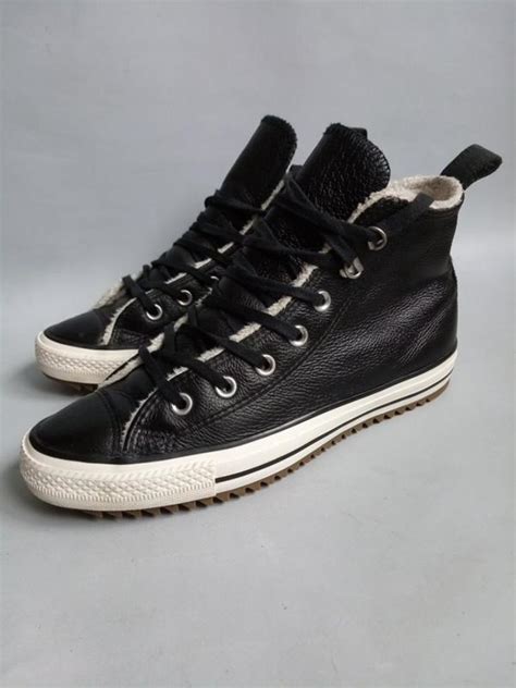 Кожаные утепленные кеды Converse All Star — цена 899 грн в каталоге Кеды Купить женские вещи по