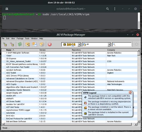 Vipm 2017 Package Compilation For Arch Linux And Manjaro Linux Using Pkgbuild Functional And