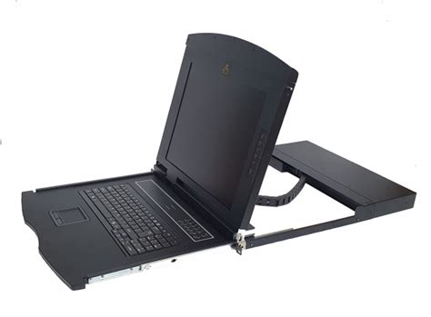 AL V708L 8 Port PS 2 USB VGA Single Rail LCD KVM Switch ANGUSTOS