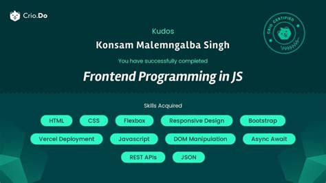 Konsam Malemngalba Singh On Linkedin Learnbydoing Learnbydoing Criodo Softwaredevelopment