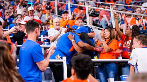 Marriage Proposal Scoreboard Message FC Cincinnati Foundation