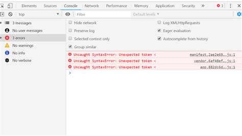 Nodejs Unexpected Syntax Error When Vue App Deployed On Heroku Stack Overflow