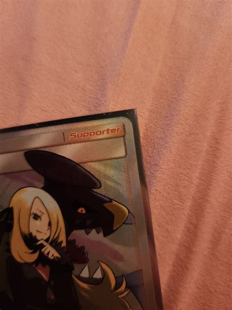 Mavin Cynthia Full Art Trainer Card Pokemon Hidden Fates Tcg Sv Holo
