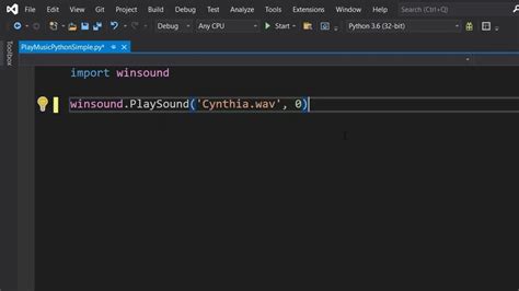 How To Play Music In Python Simple Winsound