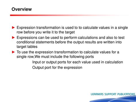 Ppt Expression Transformation Powerpoint Presentation Free Download