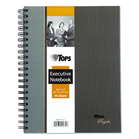 Tops® Royale® Wirebound Business Notebooks Notebooks