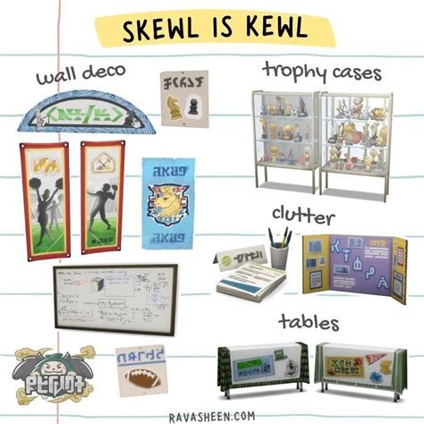 High School Decor Set With 15 Items To Help Fill Your School Halls
