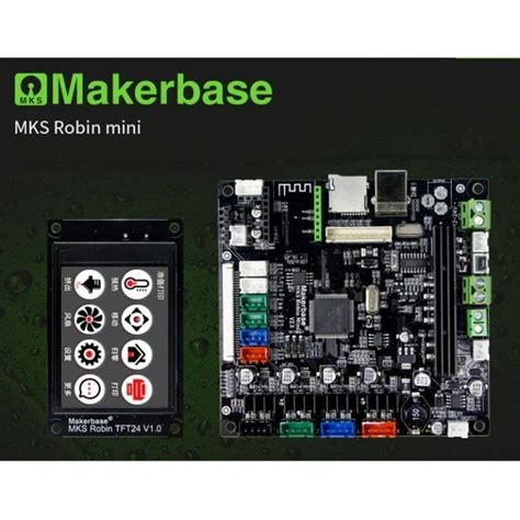 makerbase mks robin mini lcd tft touch 3d printer controller board