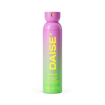 Daise Fragrance Womens Body Mist Hello 338 Fl Oz Raspberry