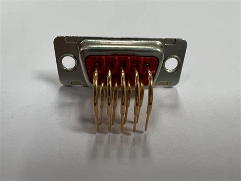 Itw D Connectors Angled Pcb Mount 9 Way Female Component Buddy