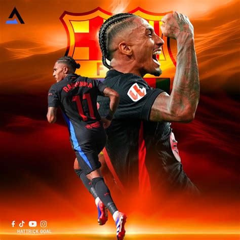 Hattrick إذا تجاهلت رافينيا فلن يفوز برشلونة بدوري أبطال أوروبا ️