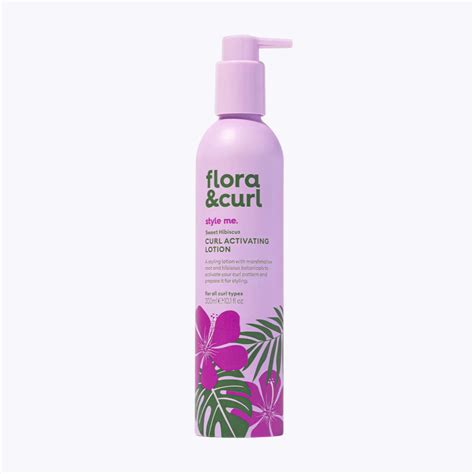 Flora And Curl Sweet Hibiscus Curl Activating Lotion Curlytools