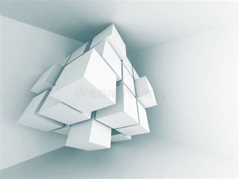 abstract architecture design element background stock illustration