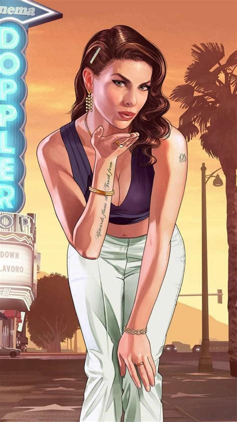 Gta V Girl Wallpapers Wallpaper Cave