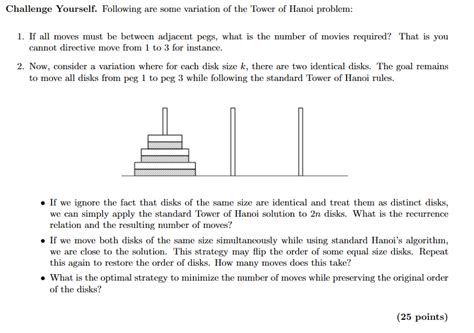 Challenge Yourself Following Are Some Variation Of