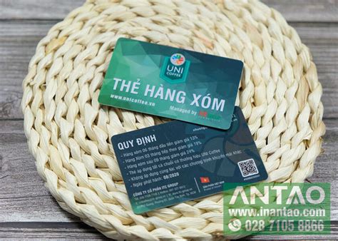 Thẻ nhựa In ấn thẻ nhựa Các mẫu thẻ nhựa đẹp Công ty in An Tạo