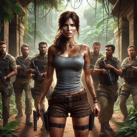 Drop Your Gun Lara No Wrong Tricks By 1337monki1337 On Deviantart