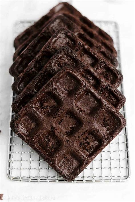 The Ultimate Healthy Chocolate Waffles Amys Healthy Baking