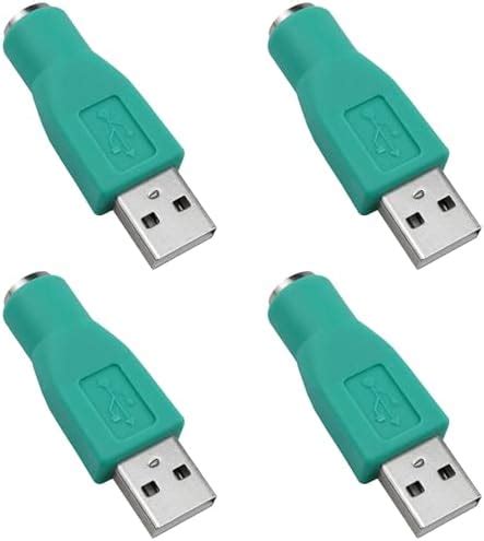 Amazon Com Dsjnf USB To PS Adapter PS Female To USB Male Converter Adapter Green For Mouse