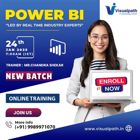 Visualpath 🌟 Join Our New Batch On Power Bi Training 🌟