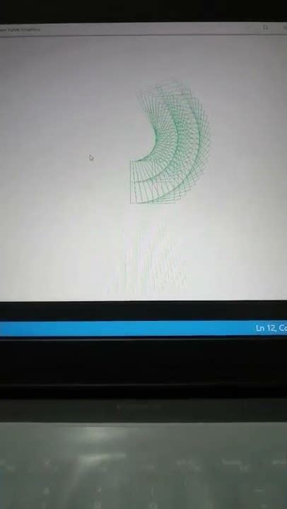Spiral Design In Python Python Tutorial Python3 Shorts Python