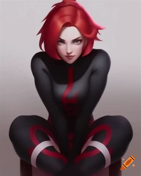 Realistic Rear Portrait Of Flannery Charismatic Pok Mon Gym Leader Exuding Confidence On Craiyon