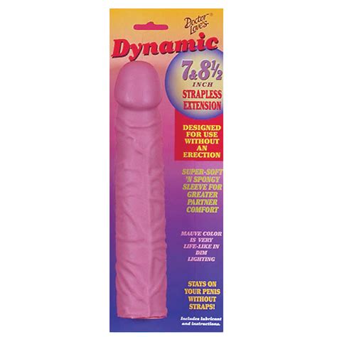Dynamic Strapless Penis Extension 7 Inches Beige Dynamic Strapless Penis Extension 7 Inches Beige