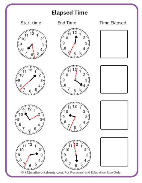 Worksheets On Elapsed Time Elapsed Time Worksheets Holiday Travel