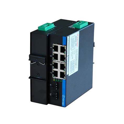 Fibridge Din Rail Unmanaged Industrial Switch Poe