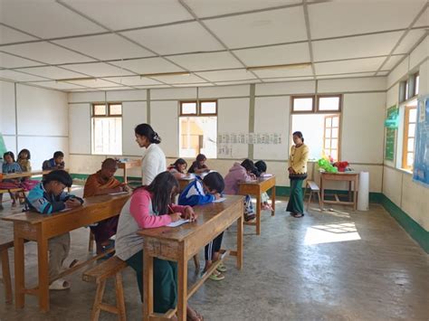 မန်ကန်မြို့ အခြေခံပညာအထက်တန်းကျောင်း၌ ၇၇ နှစ်မြောက် ပြည်ထောင