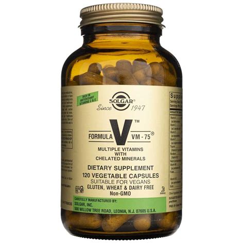 Solgar Formula VM-75 120 Veg Capsules | Medpak