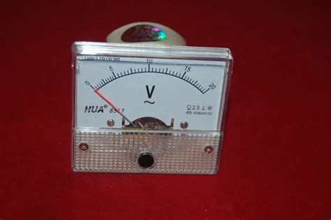 Ac 0 20v Analog Voltmeter Panel Voltage Meter 85l1 20v Ac Directly