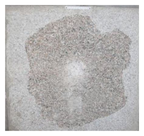 Cratering Test On Granite Under Hypervelocity Projectile Impact A Download Scientific