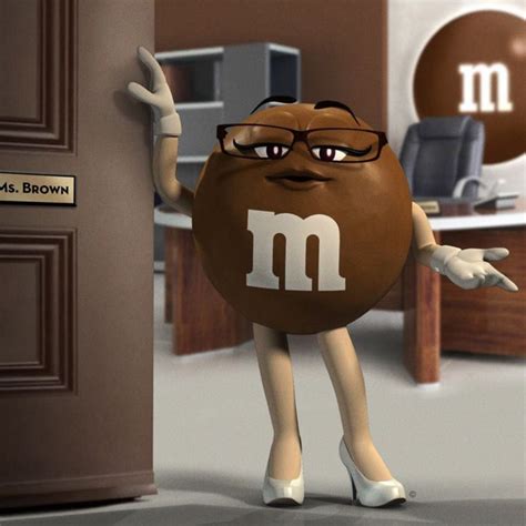 Ms Brown Mandm Characters Candy Images Brown