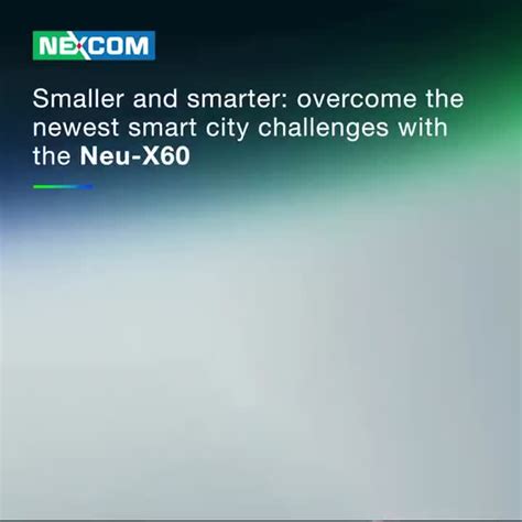 nexcom intelligent platform smart city on linkedin nexcom intel