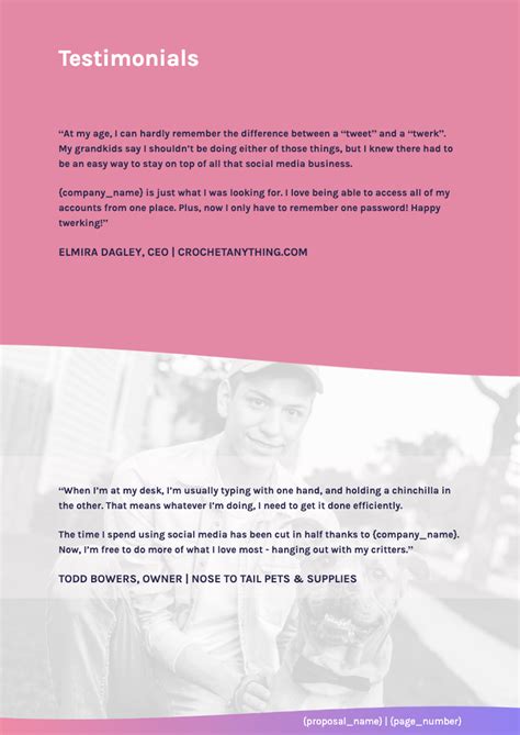 Saas Proposal Template Proposify