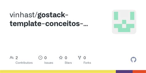 Github Vinhast Gostack Template Conceitos Reactjs