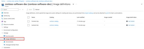 Quickstart Dev Box Team Customizations Microsoft Dev Box Microsoft