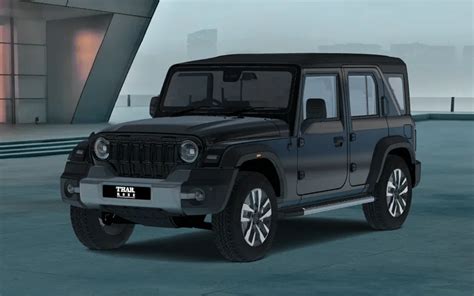 Mahindra Thar Roxx Colours 2025 Variant Wise Color Options