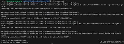 0基础学习pytorch——时尚分类（fashion Mnist）训练和推理fashionmnist数据集的分布式cpu集群训练和推理 Csdn博客