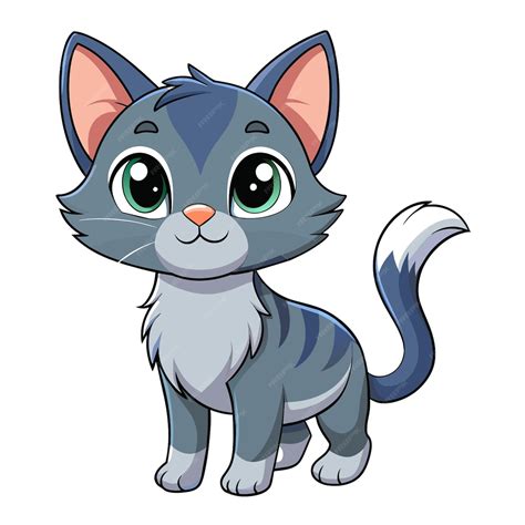 Premium Vector Realistic Cat Vector Illustration Premium Vector Realistic Cat Vector Illustration