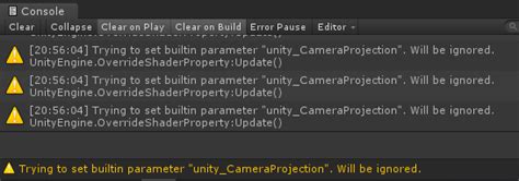 Setting Custom Camera Projection Matrix Questions And Answers Unity