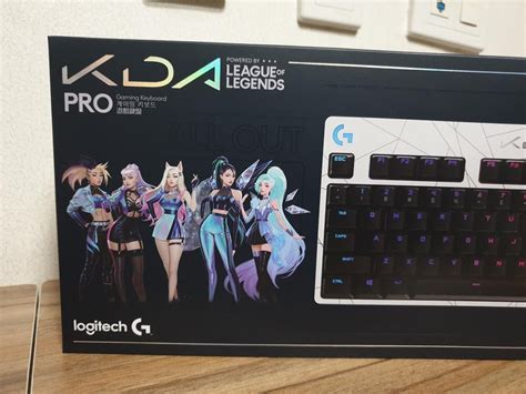 [미개봉] 로지텍 지프로 Lol K Da 에디션 게이 헬로마켓