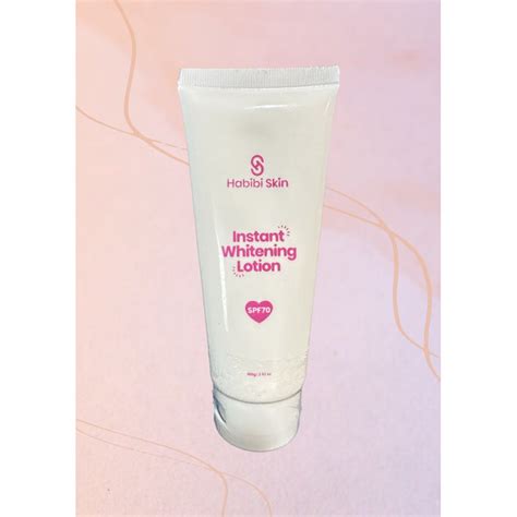 Habibi Skin Instant Whitening Lotion Spf 70 100g Bee Beauty Essentials