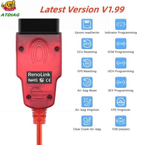 【hot】 Renolink V199 For Renault Ecu Programmer Ecu Key Uch Matching
