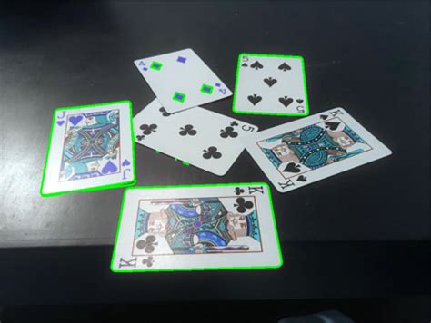 How Do I Separate Overlapping Cards From Each Other Using Python Opencv