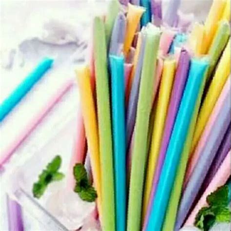 Jual Plastik Es Pensil Mini Polos Isi 100 Pcs Shopee Indonesia